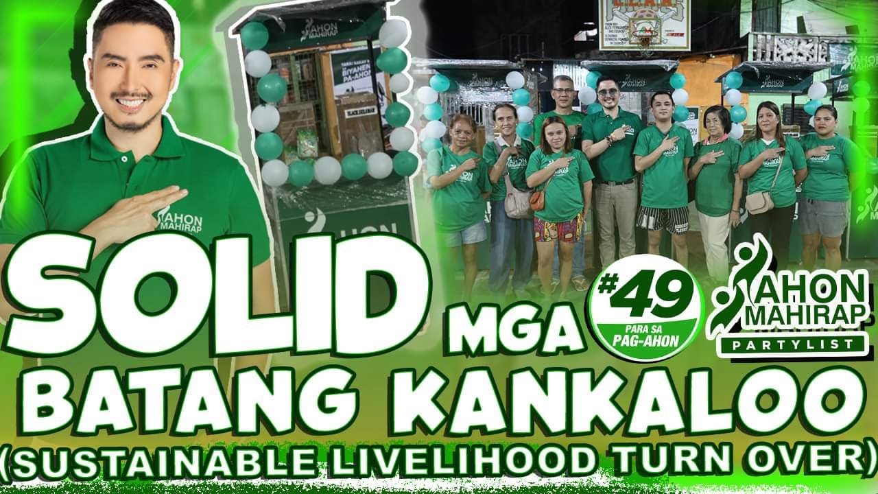 SOLID MGA BATANG KANKALOO (SUSTAINABLE LIVELIHOOD TURN OVER ) l WILBERT TOLENTINO - YouTube