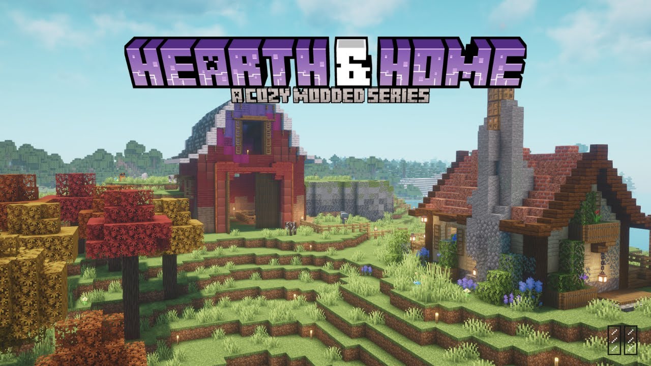 Manmade LAKES in Minecraft | Hearth & Home | EP04! - YouTube