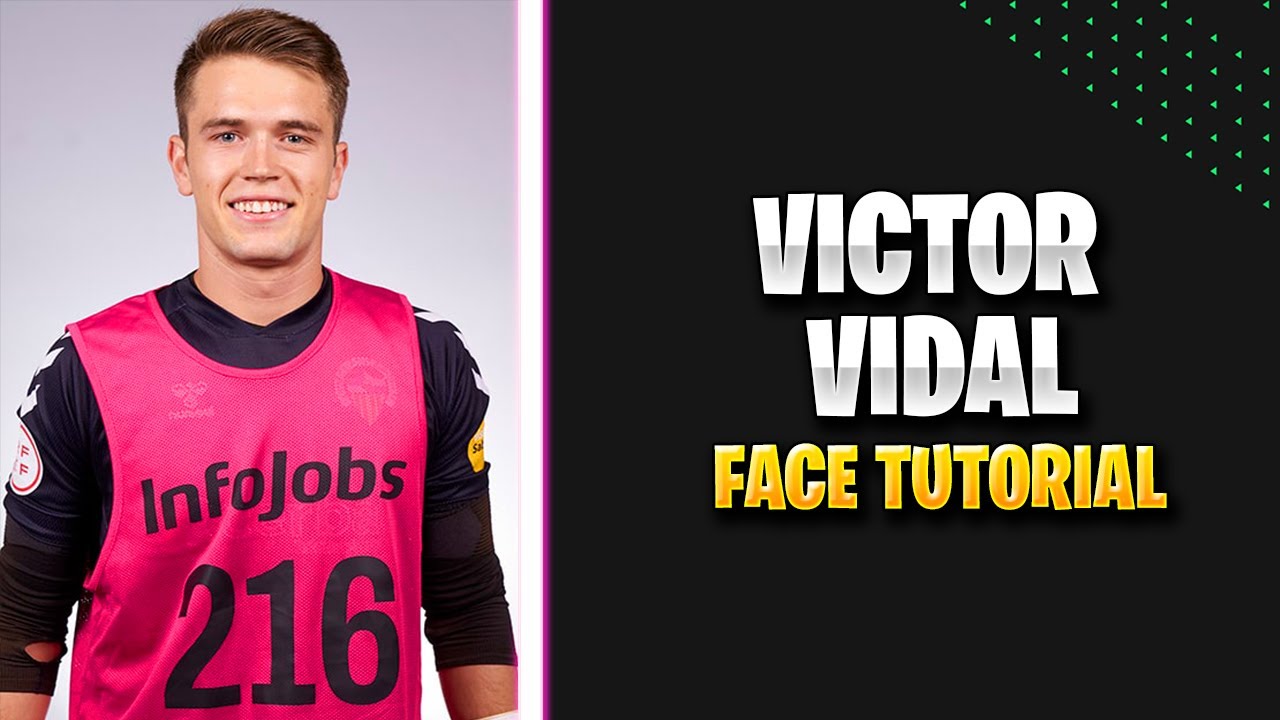 EA FC 24 || COMO HACER A VICTOR VIDAL (KINGS LEAGUE) EN FC - FACE TUTORIAL - YouTube