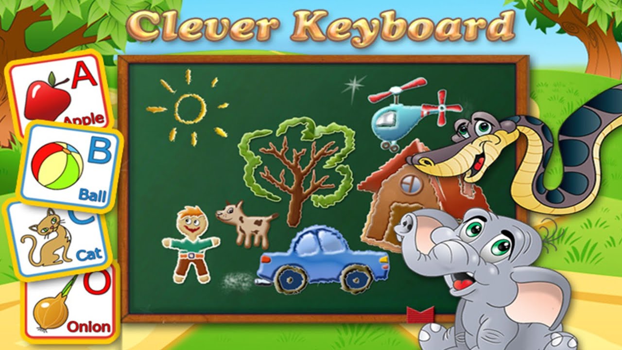 Clever Keyboard: ABC Learning Game - YouTube