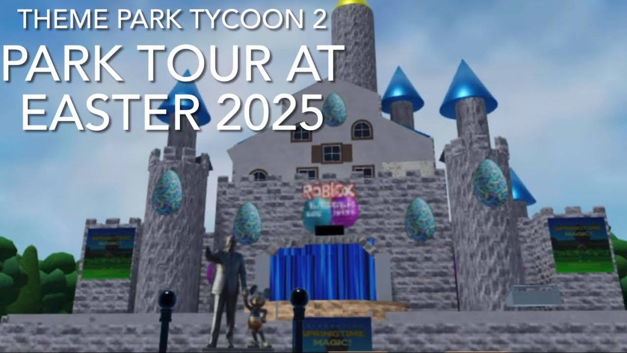 My park tour at Easter 2025! Easter time 4 #3 / Roblox #207 - YouTube