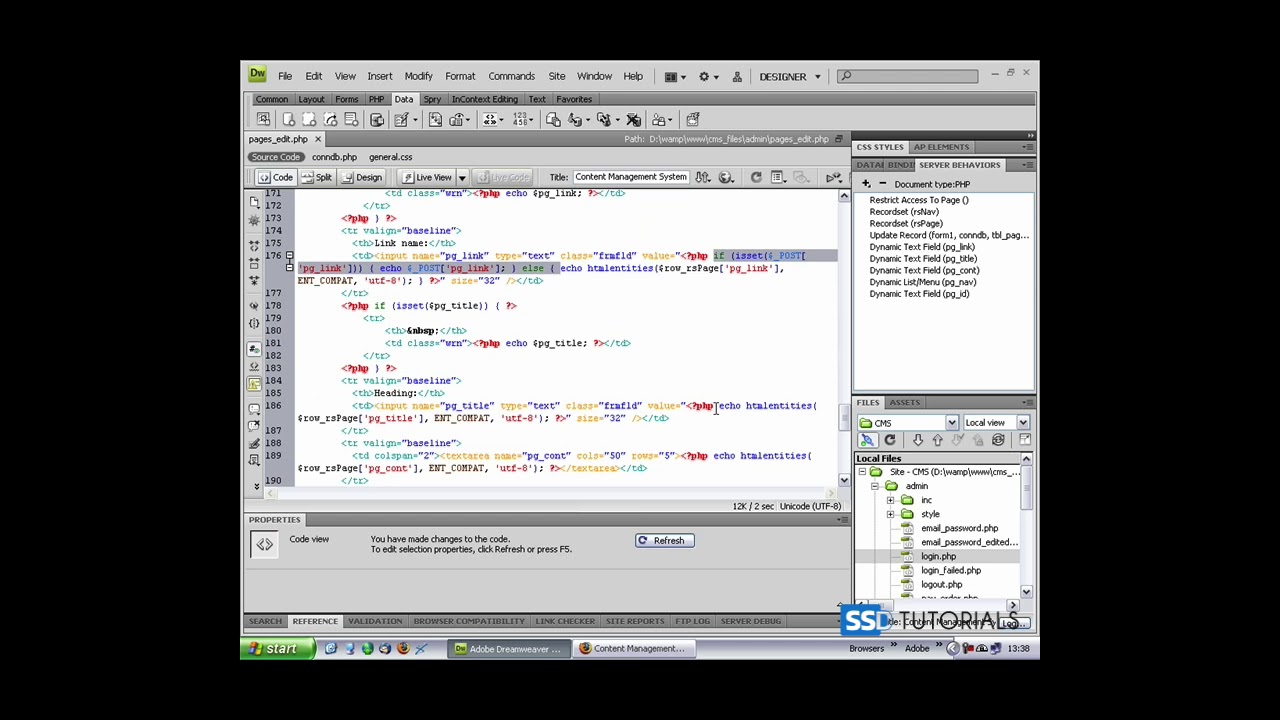 05-04: Sticky form fields - YouTube