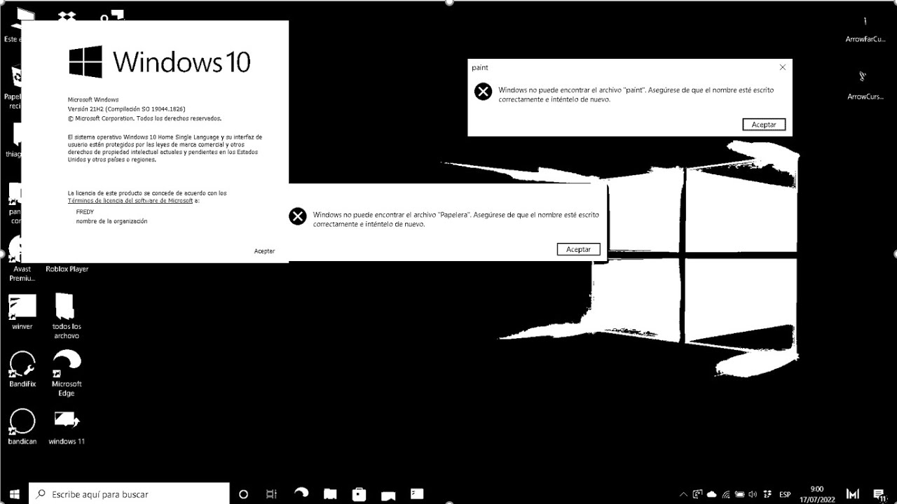 windows 10 666 version - YouTube