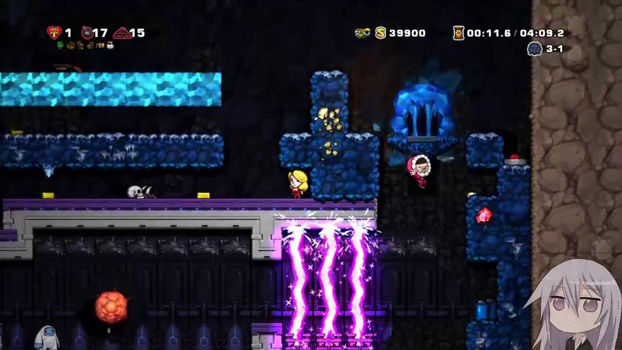 스펠렁키 지옥 스피드런 8:37.293 (spelunky hell%) - YouTube