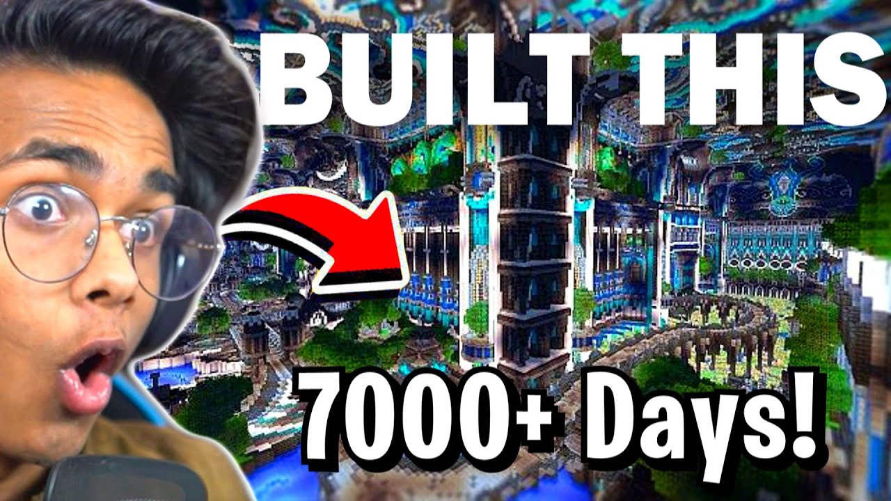 Minecraft's Most AMAZING Builds! (7000+ DAYS) - YouTube