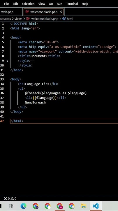 Forelse Directive In Laravel A Alternative Loop For Handel Empty Array Loops Laravel Php