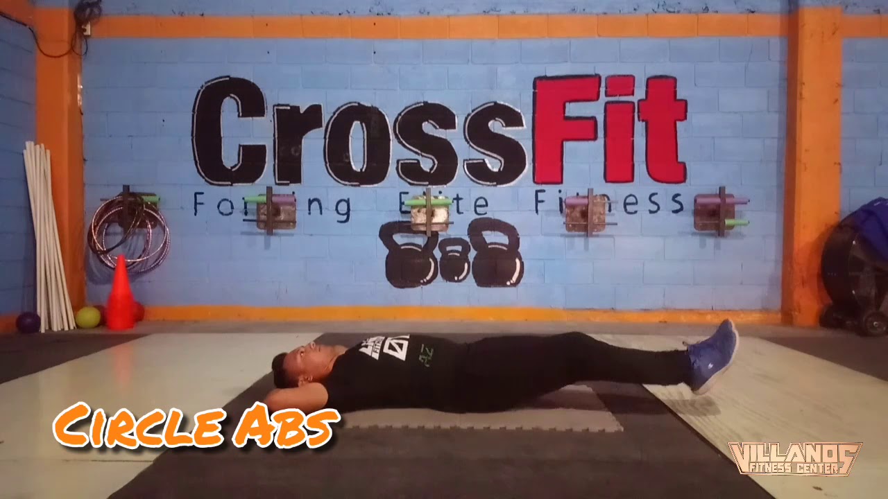 Circle Abs - Glosario de Ejercicios: Abdominales - YouTube