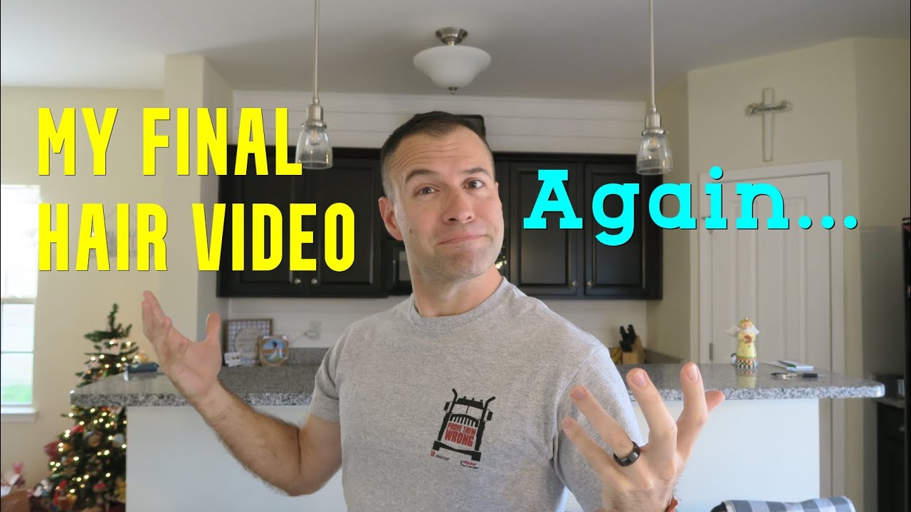 Newest Haircut from the Barber - My Very Last Hair Video - Rebooting My ...