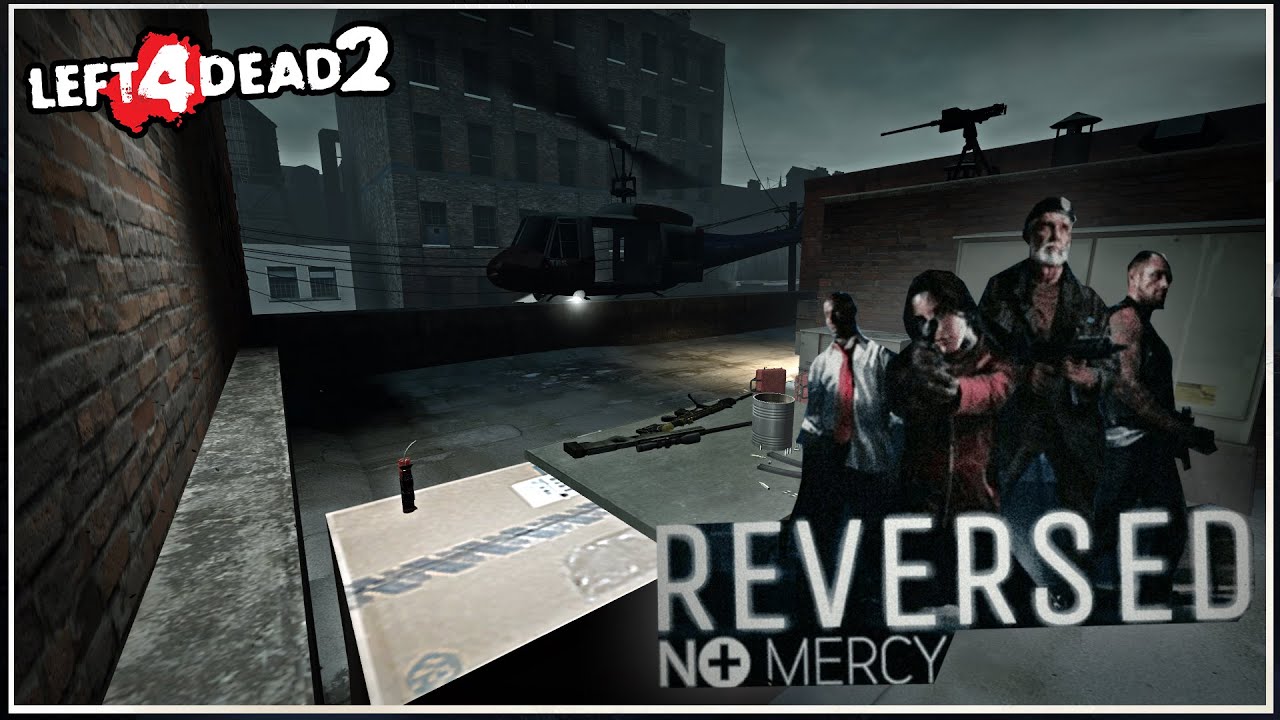 MAPAS DE LEFT 4 DEAD AL REVÉS - NO MERCY - YouTube