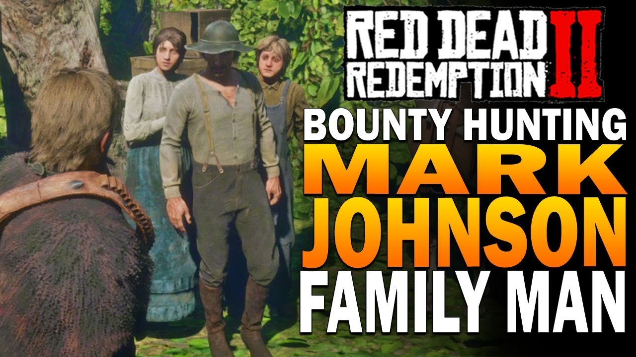 The Bounty For Mark Johnson! Red Dead Redemption 2 Bounty Hunting - YouTube