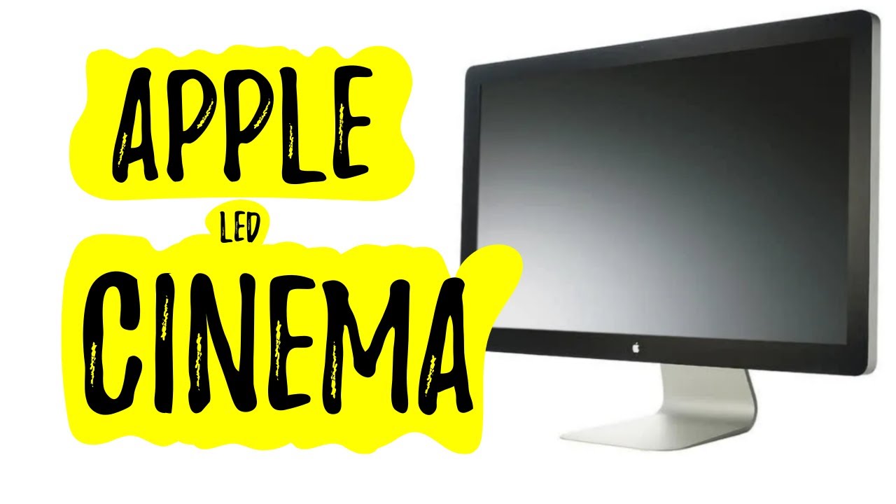 Обзор монитора Apple Cinema Display 27 дюйма Модель A1316 - YouTube