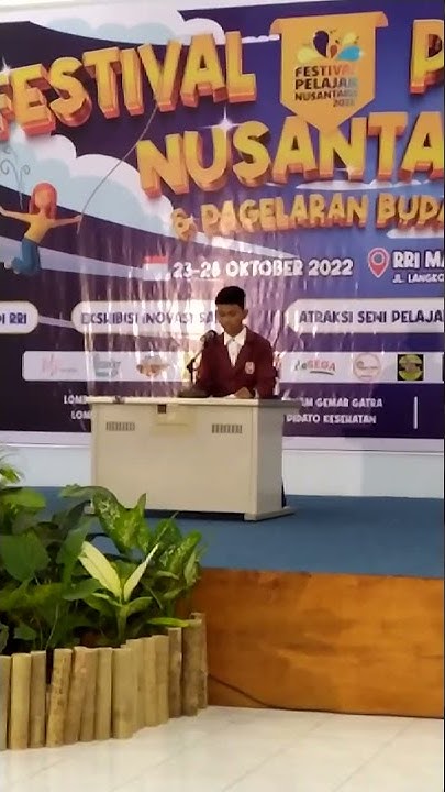 Festival pelajar Nusantara RRI Mataram - SMAN 1 Sekongkang, Lomba Baca Berita - YouTube