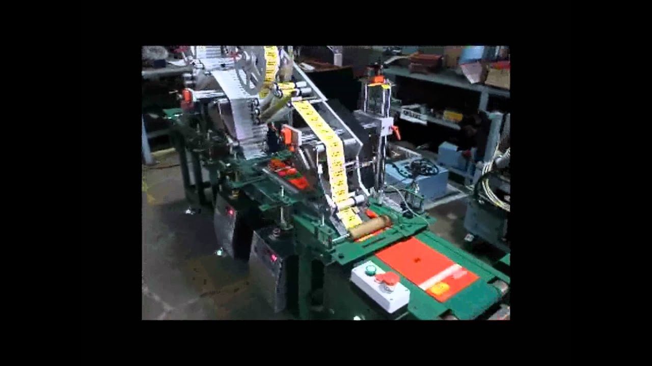 Automatic Labelling Machine - YouTube