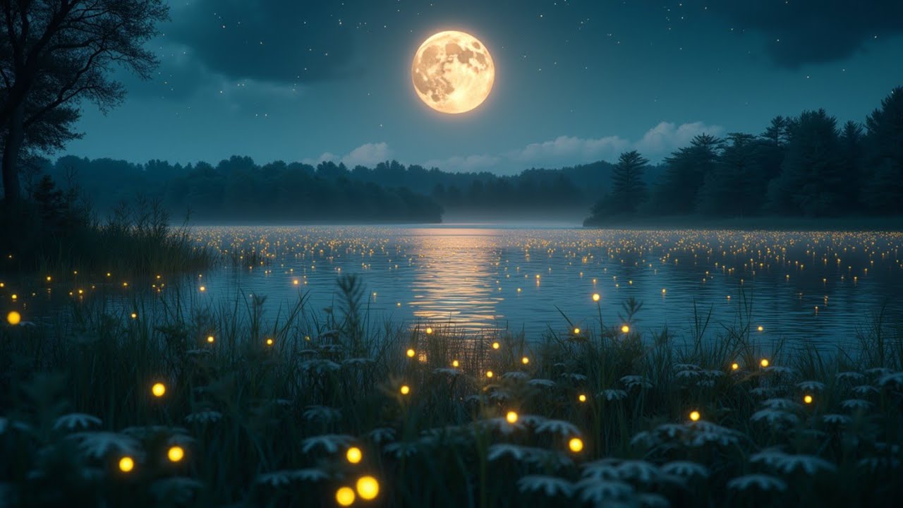 Relaxing Nature Sounds for Sleep - Crickets, Wind Blowing Through Grass ...