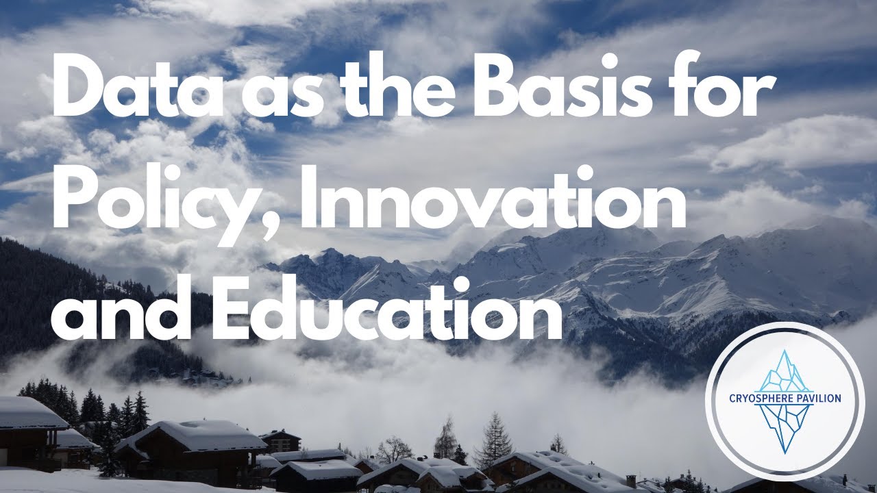 Data as the Basis for Policy, Innovation and Education - YouTube