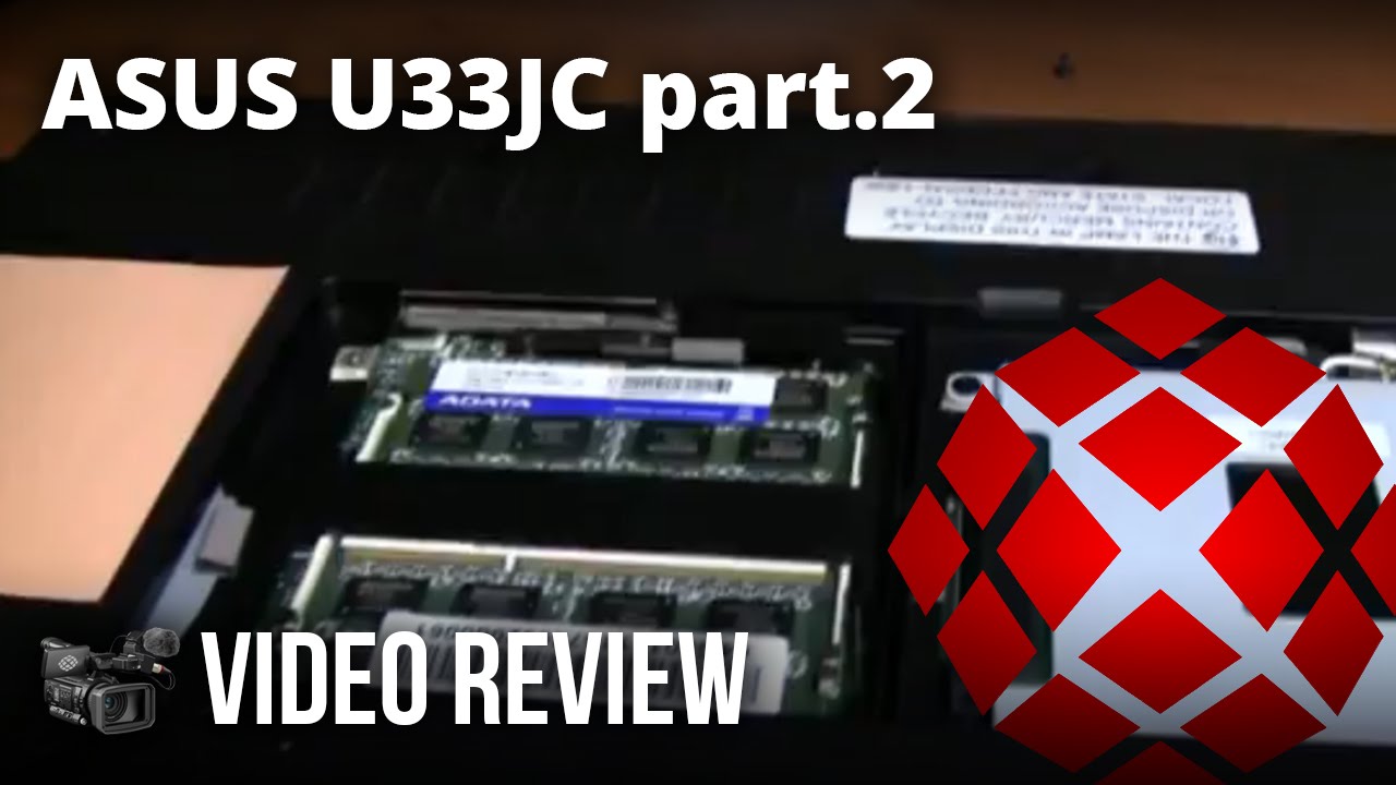 ASUS U33JC-A1 Bamboo Laptop Part 2 of 2 Review by Xotic PC - YouTube
