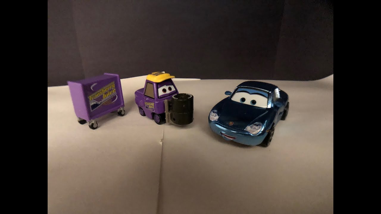 Mattel Pixar Cars 2019 Mike Stockar and Metallic Sally - YouTube