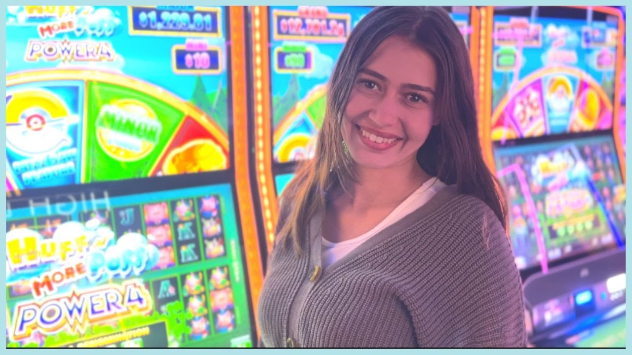 New Huff N More Puff Power 4 Slot 2 BONUS ROUNDS AT ONCE!!! - YouTube