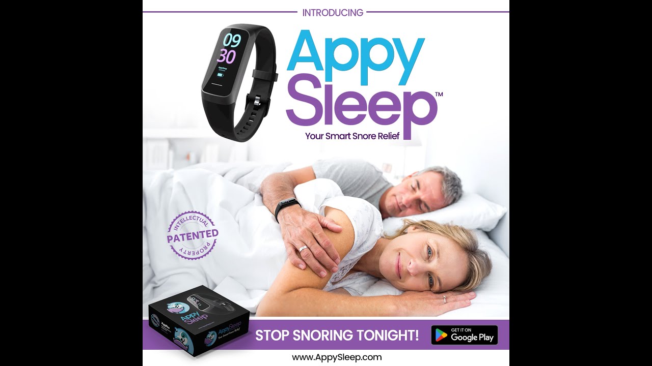 AppySleep - Stop snoring device - YouTube