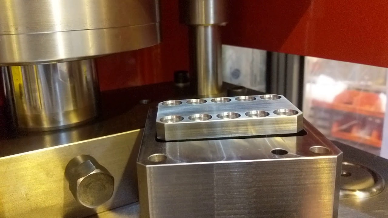 Slide fit CNC machined components - YouTube