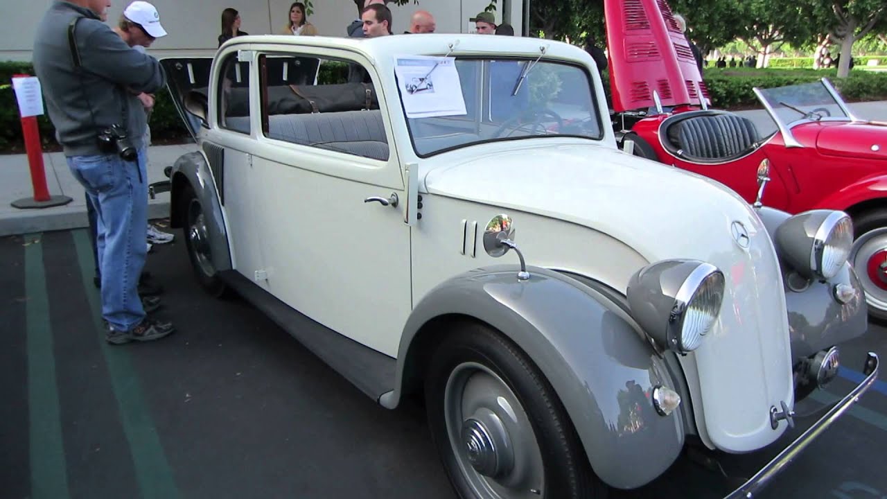 1935 Mercedes-Benz 130 Cabrio-Limousine - YouTube