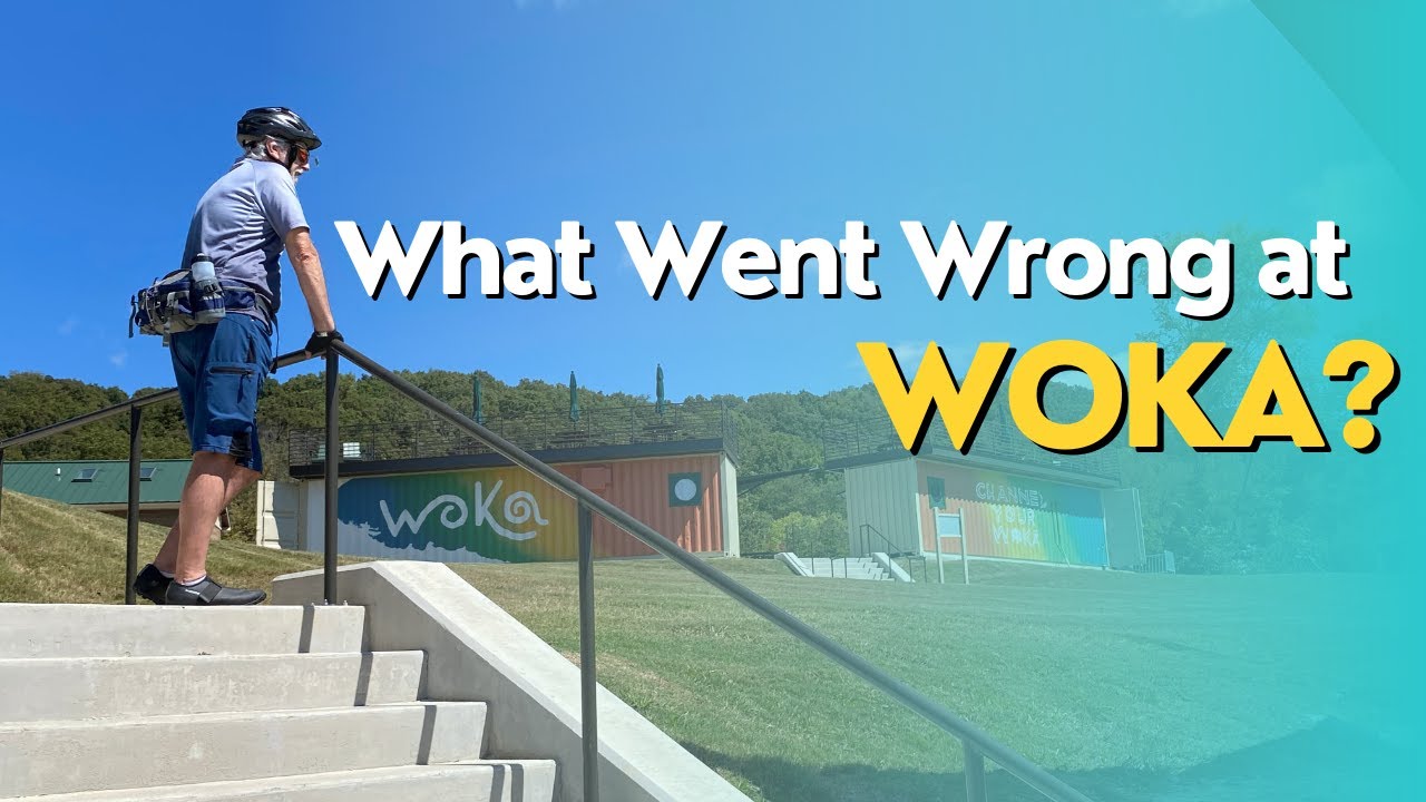 WOKA Trail and Whitewater Park - YouTube