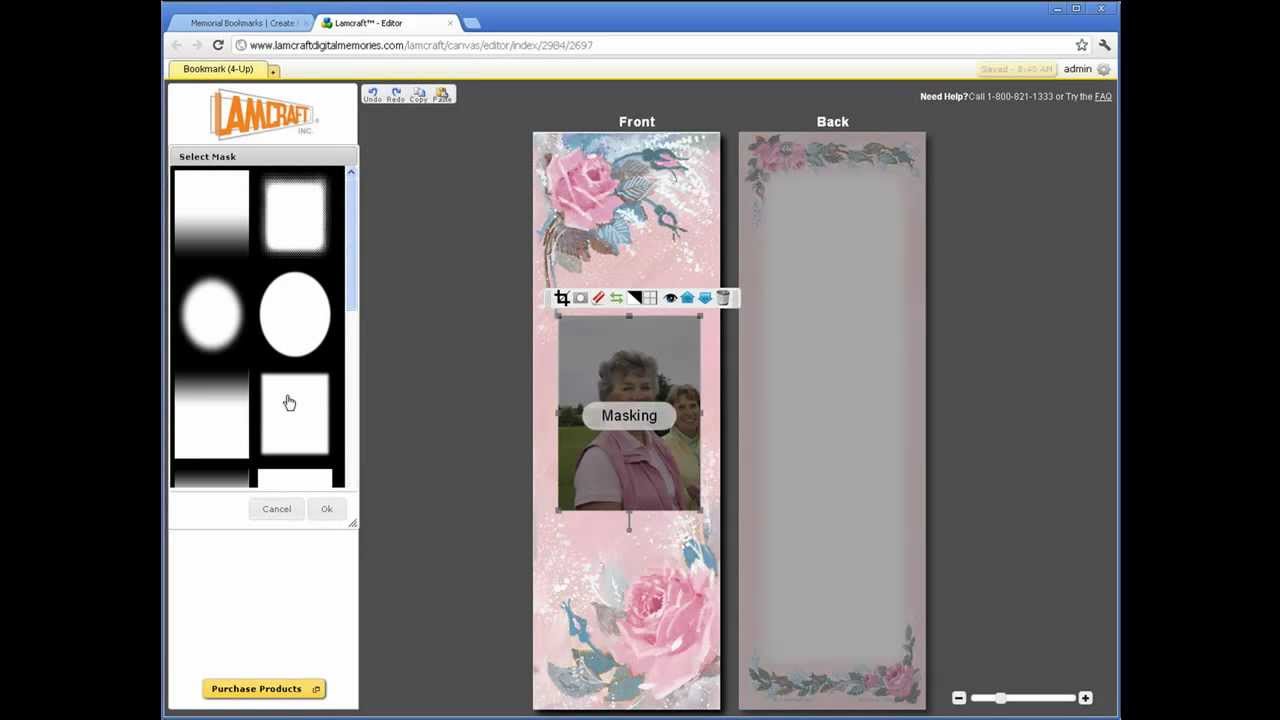 How to Create a Memorial Bookmark with Lamcraft Digital Memories - YouTube