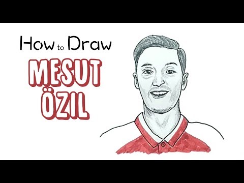 How to Draw Mesut Özil