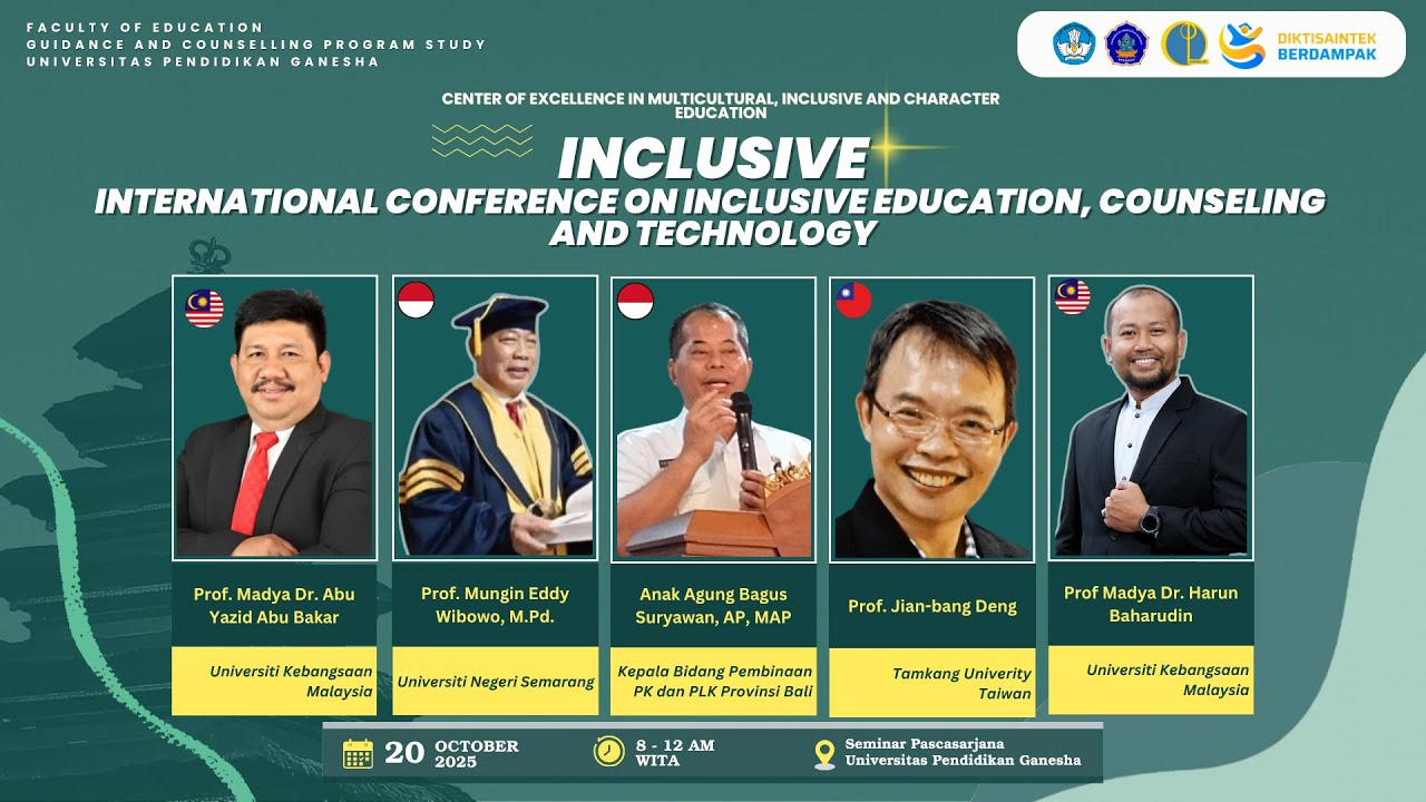 INTERNATIONAL CONFERENCE ON INCLUSIVE EDUCATION, COUNSELING AND ...