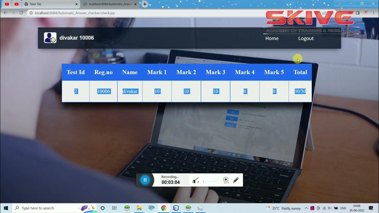 AUTOMATIC ANSWER CHECKER | JAVA PROJECTS | DATA MINING | # ...