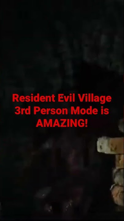 RE VILLAGE SHOWCASE (3rd Person Mode Gameplay) - YouTube