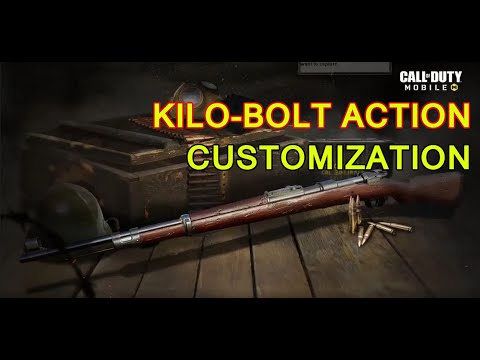 Legendary Kilo-Bolt Action (KAR98K) Customization - Call of Duty Mobile ...