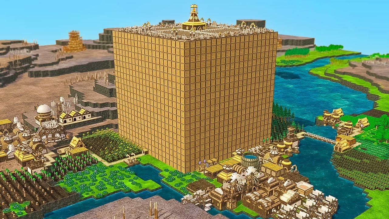 The Cube is the PINACLE OF ENGINEERING in Timberborn! - YouTube