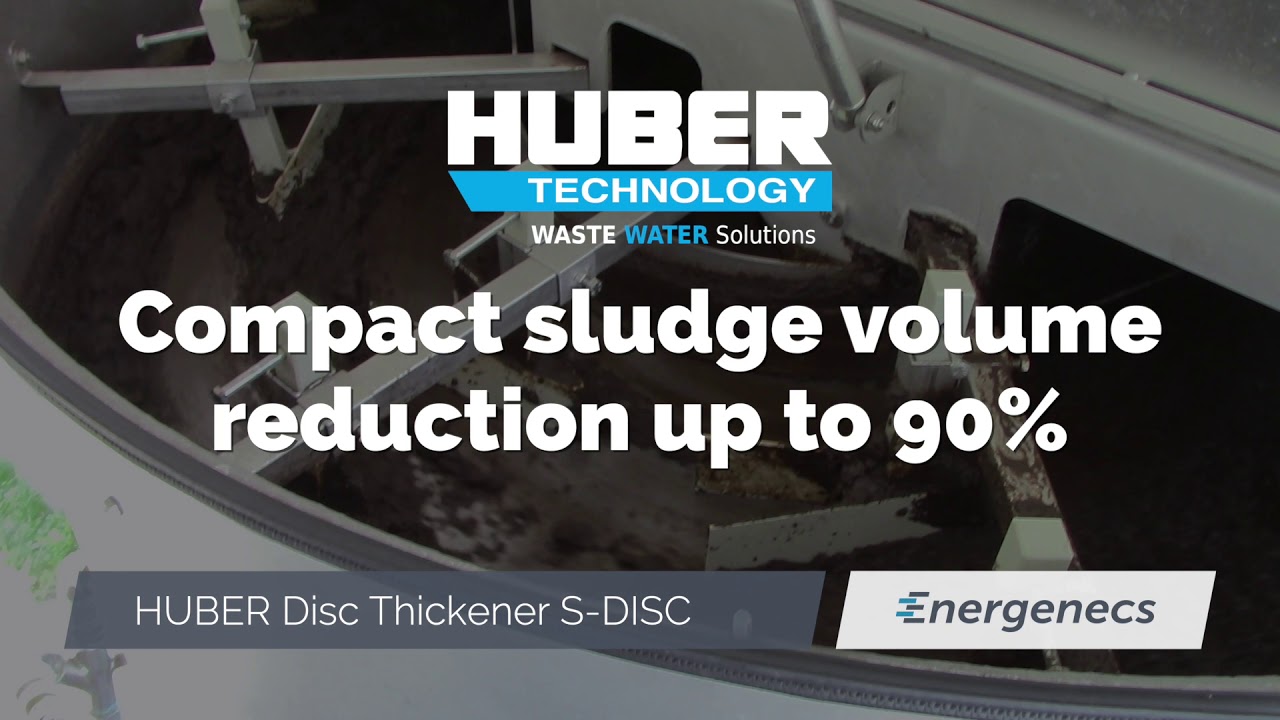 HUBER Disc Thickener - YouTube