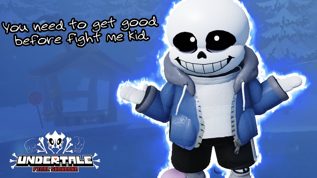 THIS CHARACTER ACTUALLY VERY GOOD! Undertale: Final Showdown Pacifist ...