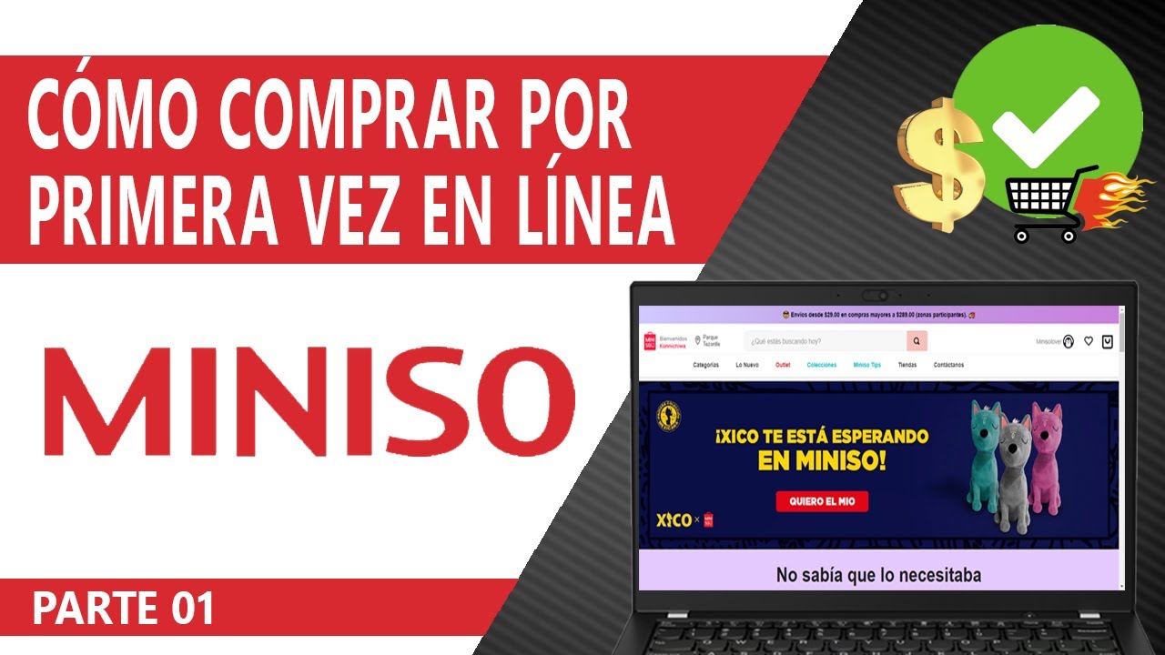 💡 CÓMO COMPRAR EN MINISO EN LÍNEA | PARTE 1 | COMPRAR PASO A PASO/ CÓMO ...