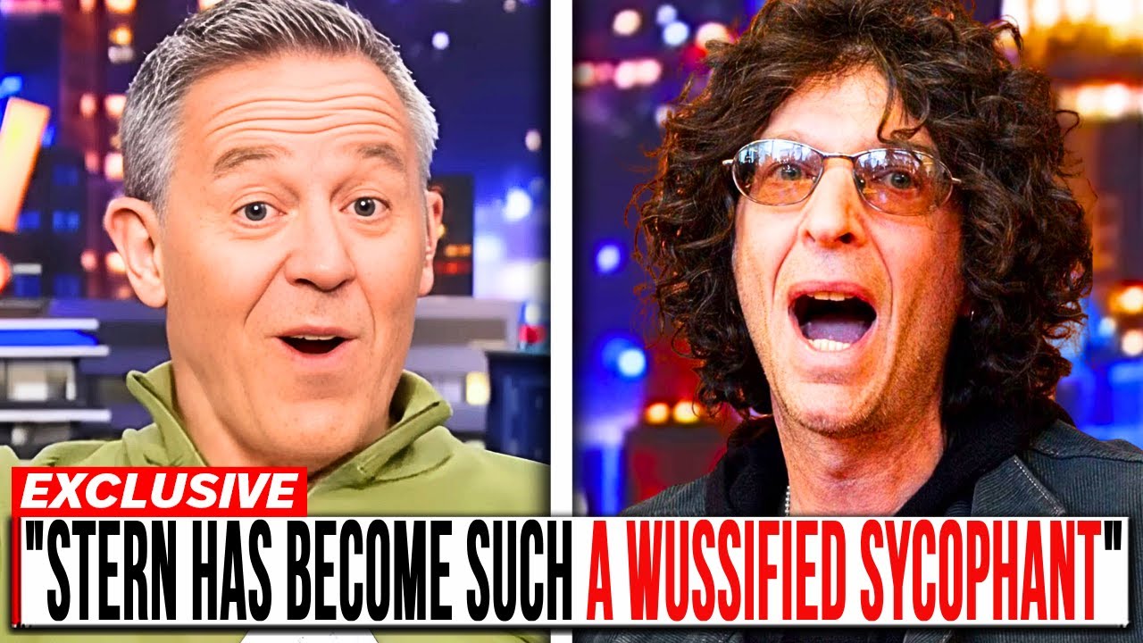 Howard Stern SILENT After Greg Gutfeld ROASTS Him On LIVE TV - YouTube