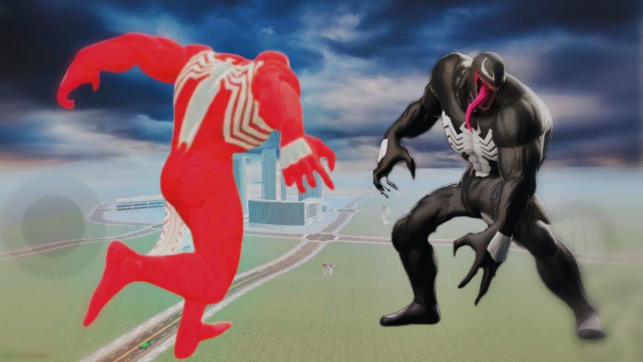 BLACK VENOM VS RED VENOM IN INDIAN BIKE DRIVING 3D - YouTube