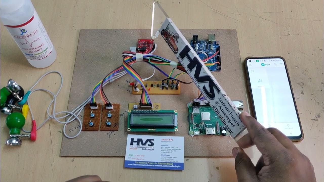 IoT ECG Monitoring and Disease Detection using Raspberry pi - YouTube