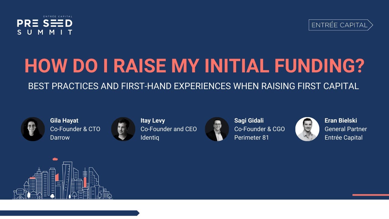 How to Raise Your Initial Startup Funding - YouTube