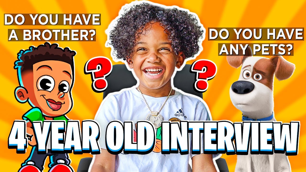 Kyrie's 4 Year Old Interview With The Prince Family Clubhouse - YouTube