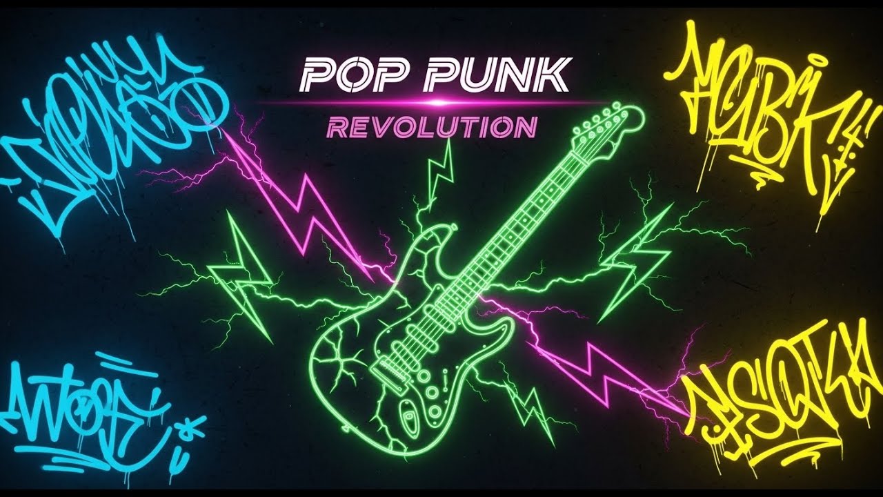 Pop Punk Uprising Rebel Rock Energy | Punk Rock Style Inspired by ...