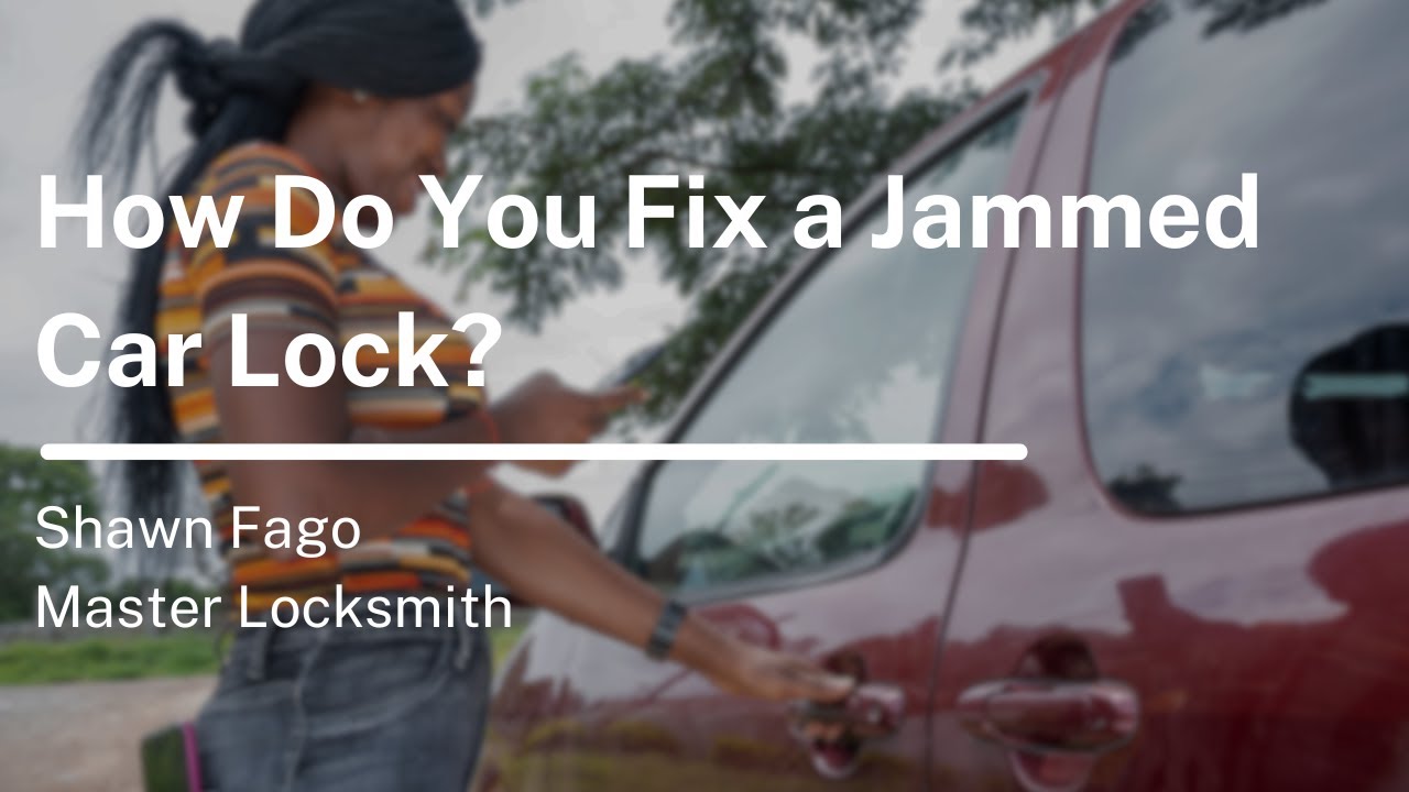 How Do You Fix a Jammed Car Lock? - YouTube