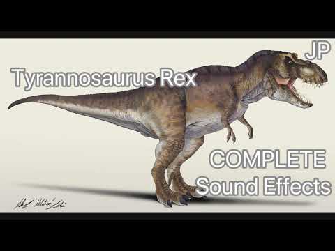 JP Tyrannosaurus Rex sound effects (COMPLETE Movie Version)
