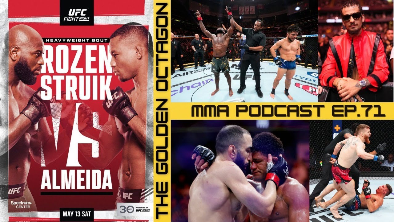 UFC 288 Headlines | UFC FN: Rozenstruik vs Almeida Preview & Picks ...