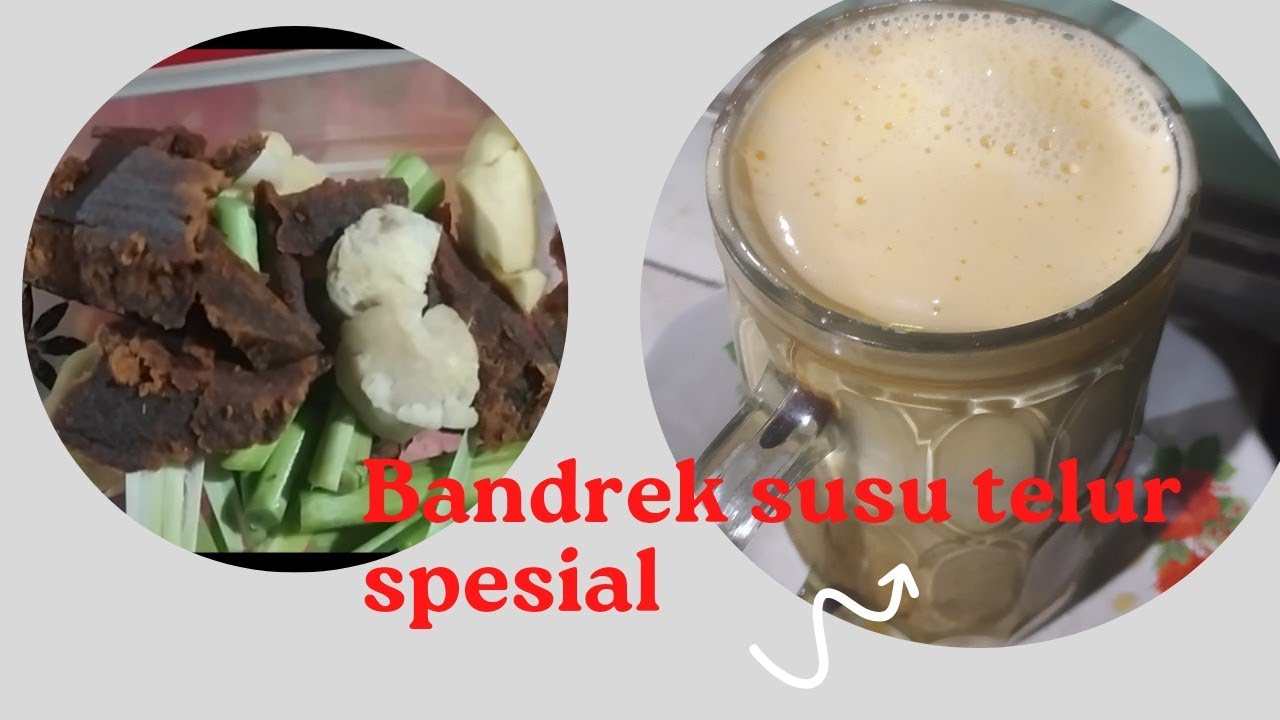 Resep bandrek susu telur enak dan segar - YouTube