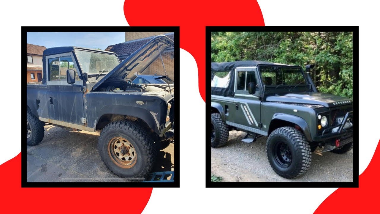 Building a Defender in 10 minutes *farm abandoned* - YouTube