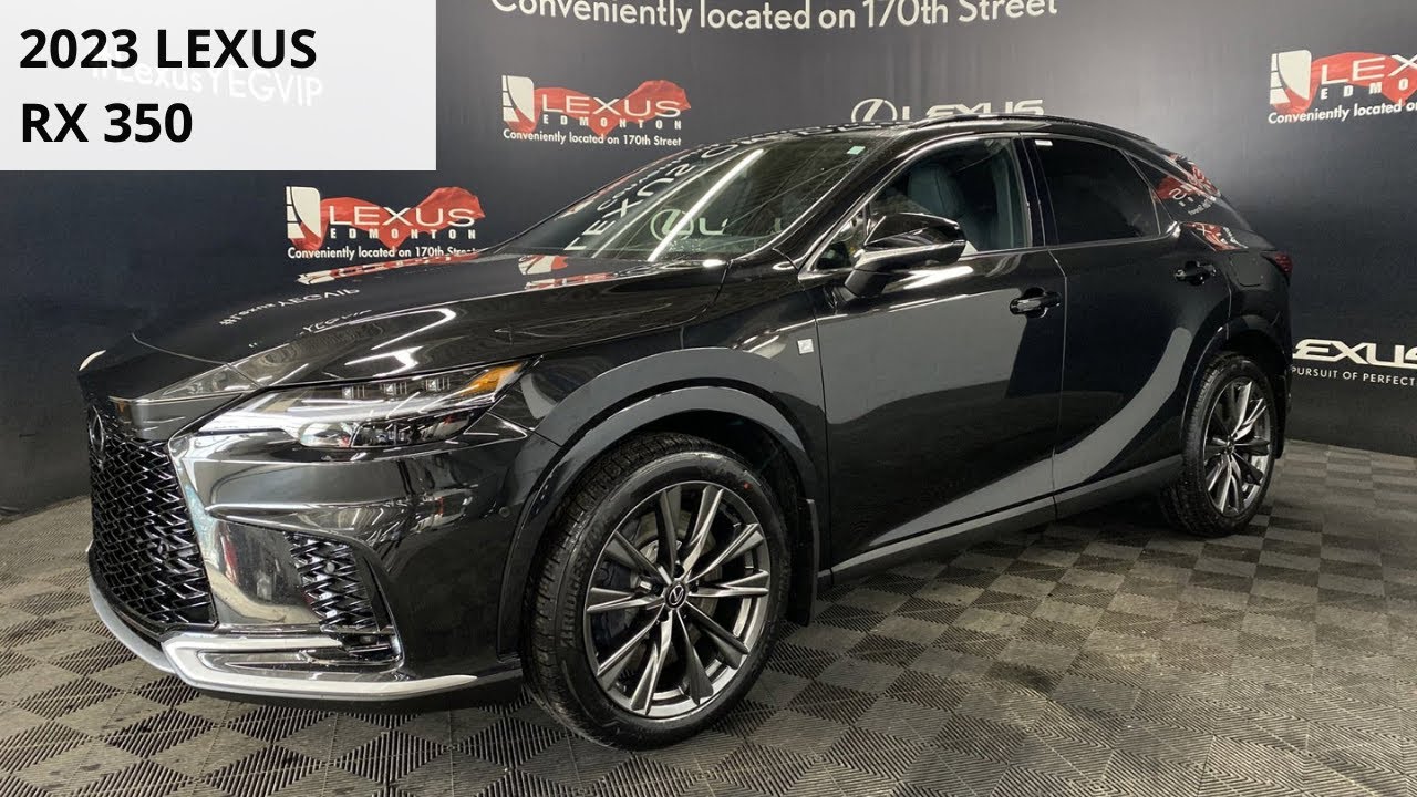 2023 Lexus RX 350 | AWD | F Sport Series 3 - YouTube