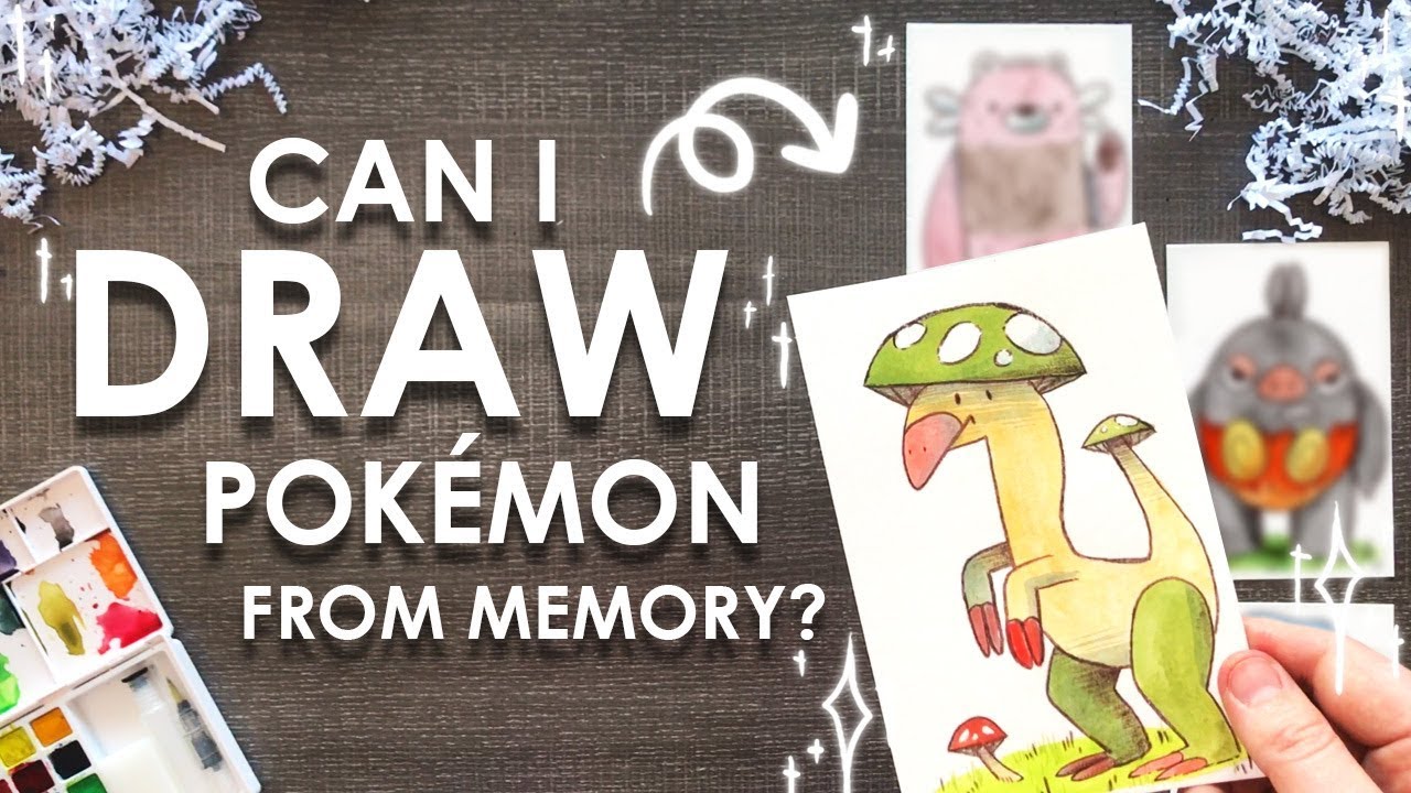 Drawing Pokemon... ALL WRONG! - Palleteful Unboxing & Postcard Giveaway ...