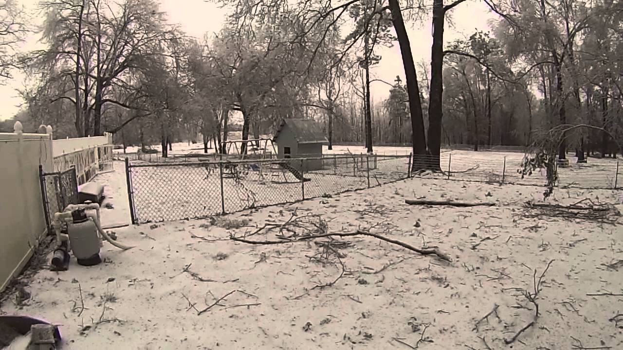 Winter Storm Sumter, SC February 2014 - YouTube